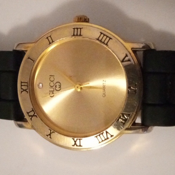 Gucci | Jewelry | Gucci Watch Gold Overlay Diamond | Poshmark